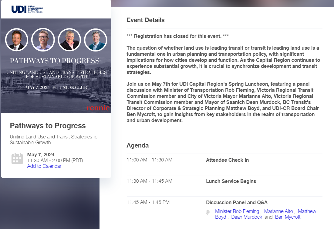 The development lobby proposed decoupling the Saanich Local Area Plans from the Official ...